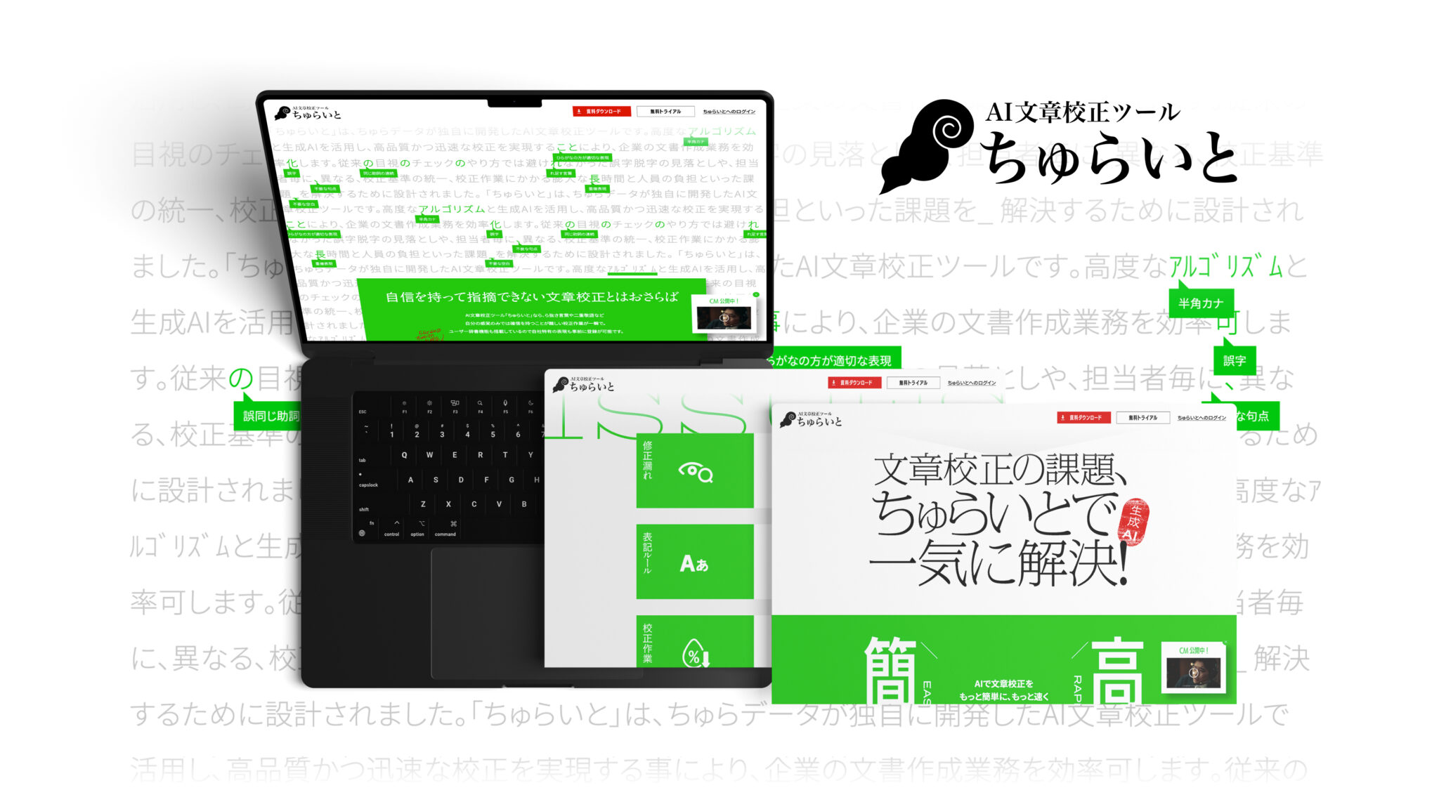 【BtoB広告賞・金賞】AI文章校正ツール「ちゅらいと」のサービスサイトが金賞を受賞しました。 | GEKI Inc.
